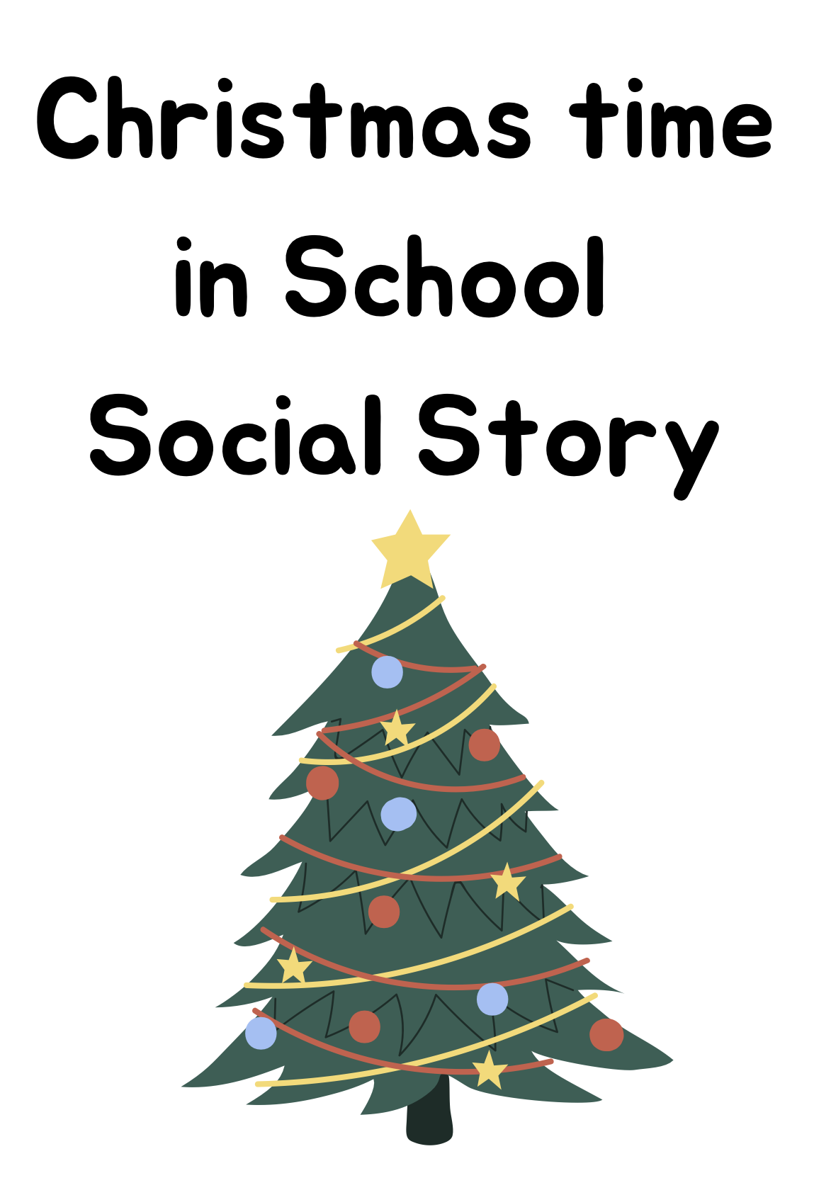 Christmas Time in School Social Story - The Empower Network